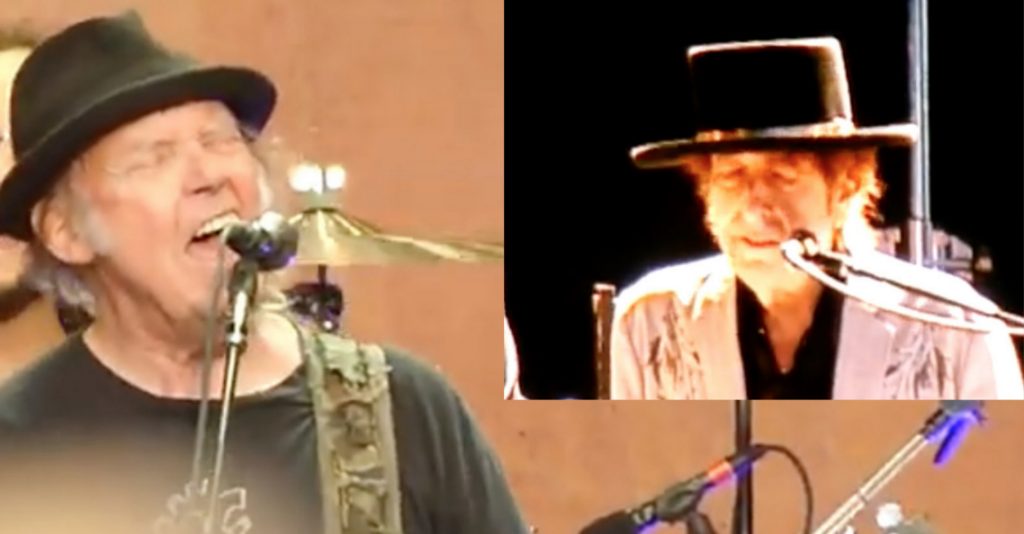 July 14, 2019: Neil Young, Bob Dylan Perform Together - Best Classic Bands