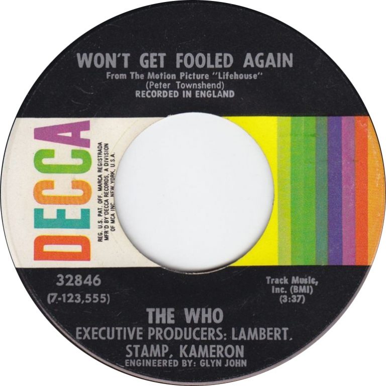 The Who's Best Live Version of 'Won't Get Fooled Again' - Best Classic ...