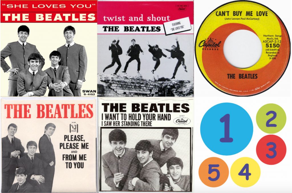When The Beatles Held the Top 5 Chart Spots | Best Classic Bands
