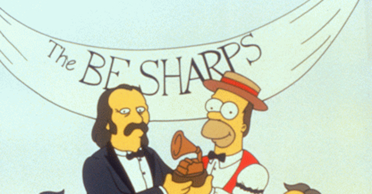 Sept 30, 1993: George Harrison, Croz on ‘The Simpsons’ | Best Classic Bands