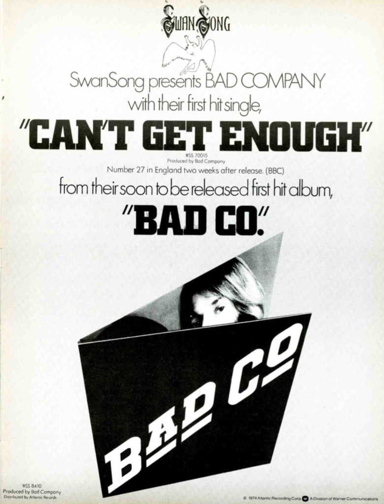 1974's Bad Company Debut Album: When Rock Fans Couldn't Get Enough ...