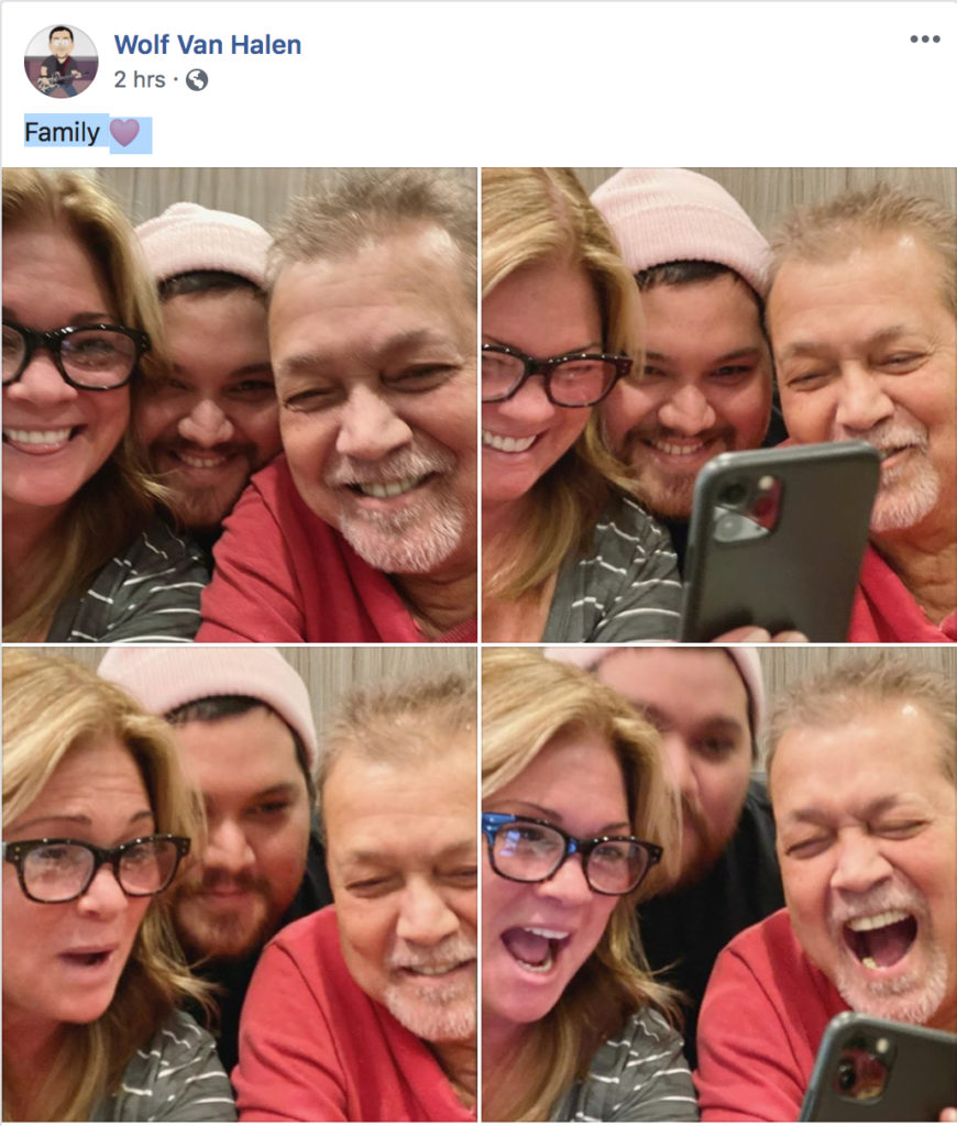 When Eddie Van Halen Won the Internet With Family Photos | Best Classic ...