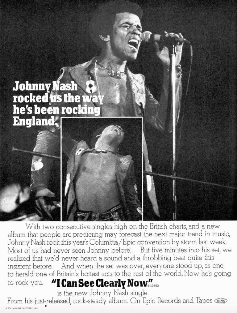 Oct 6, 2020: Johnny Nash, ‘I Can See Clearly Now’ Singer, Dies - Best ...