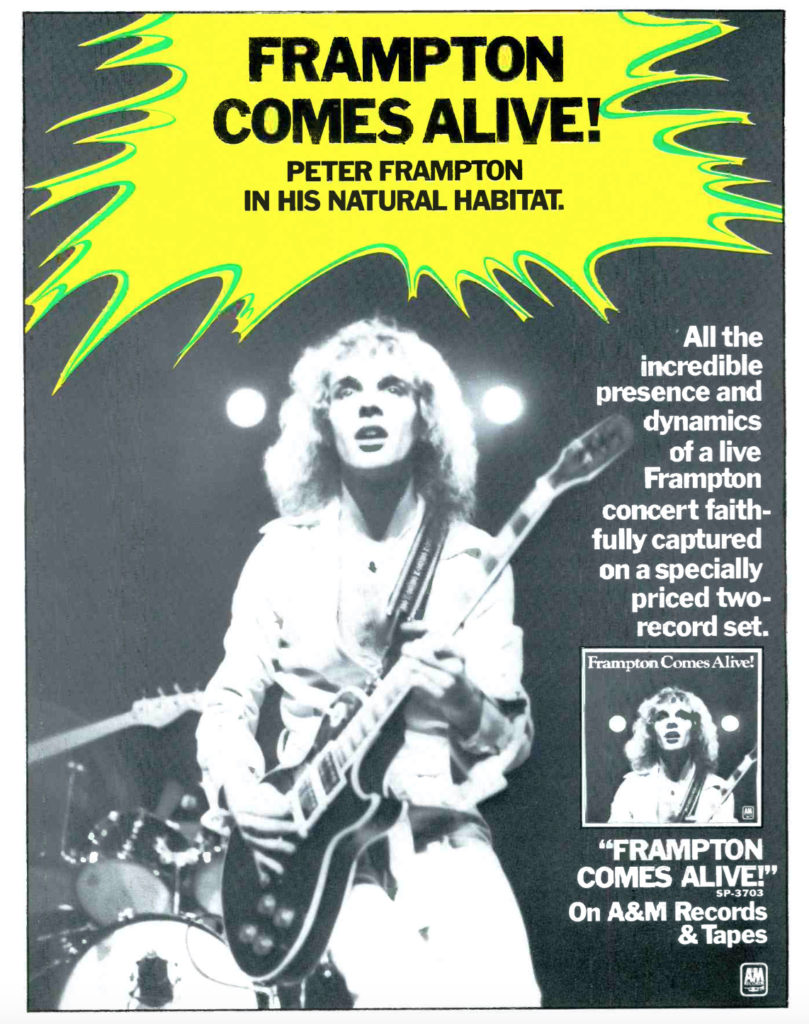 When 'Frampton Comes Alive!' Hit #1 in Sales—And Stayed There - Best ...