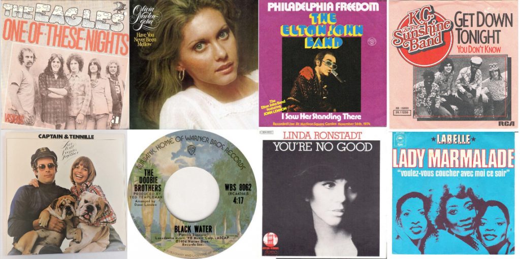 The Number One Singles of 1975: Each Has a Story – Quality DJ Streamers