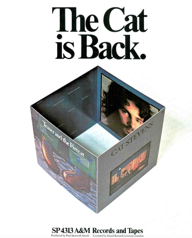 Cat Stevens Releases ‘Teaser and the Firecat’ 50th Anniversary Box Set ...