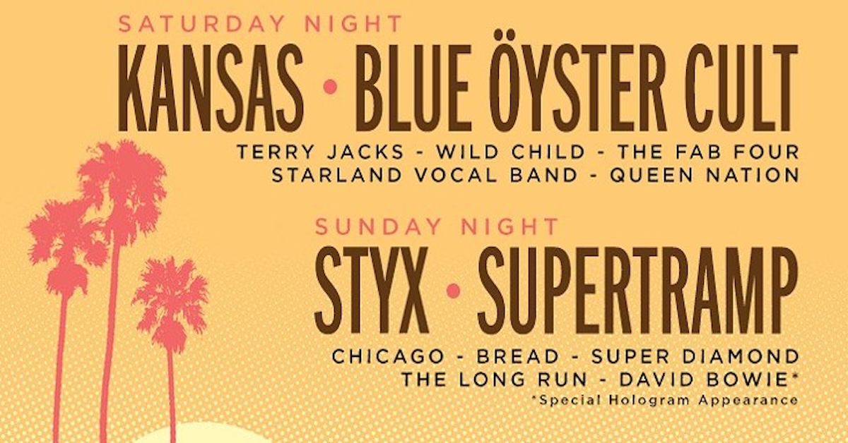 Classic Rock Legends Booked For October Festival | Best Classic Bands