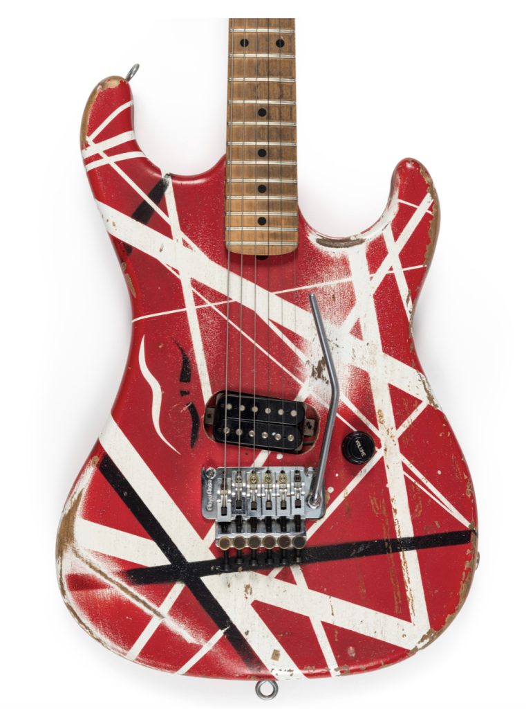 Eddie Van Halen ‘Hot For Teacher’ Guitar Sells For $3.9 Million at ...