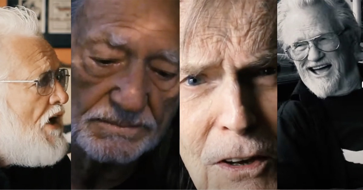 Watch Kris Kristofferson, Willie Nelson, Gordon Lightfoot, and Ronnie ...