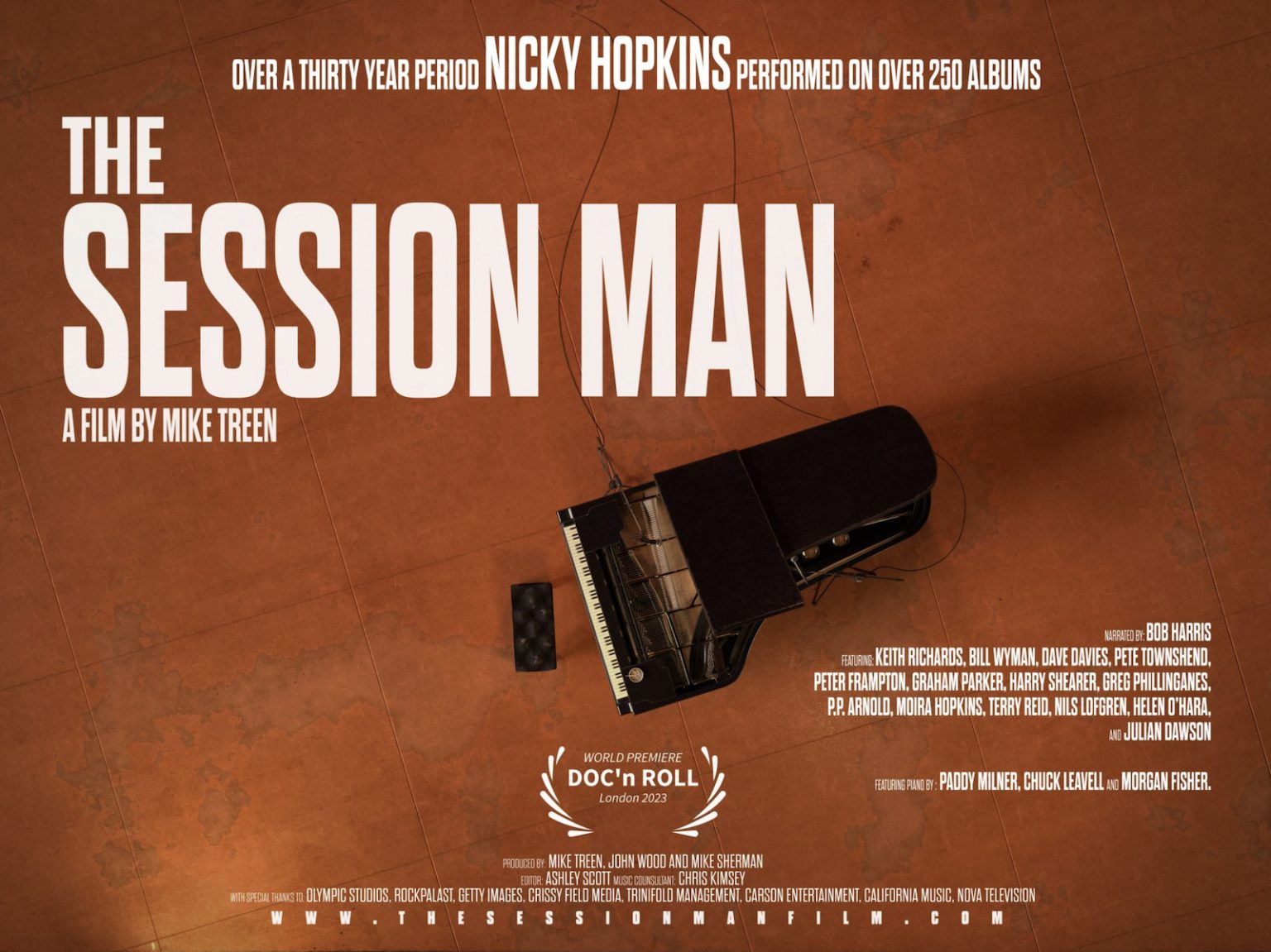 Nicky Hopkins Documentary, ‘The Session Man,’ Getting World Premiere ...