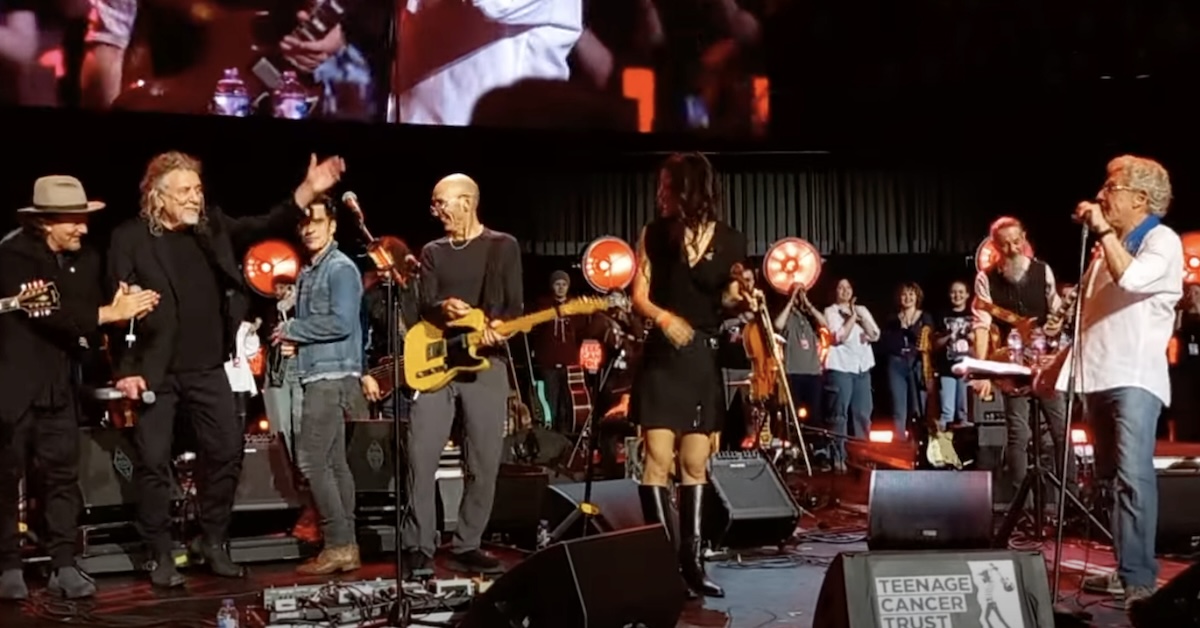 Roger Daltrey Joined by Robert Plant, Eddie Vedder on "Baba O'Riley ...