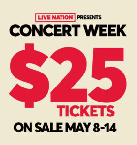 Live Nation Offering $25 Tickets For 2024 Concert Week - Best Classic Bands