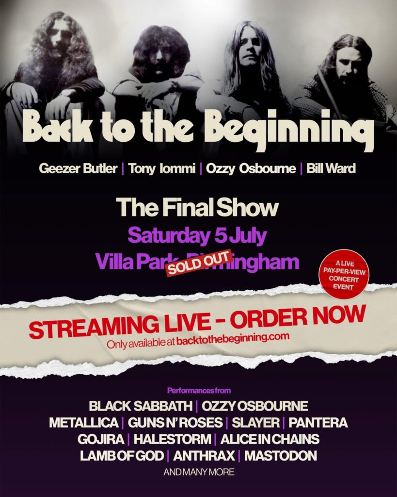 Ozzy, Black Sabbath Reunion Concert to Be Live Streamed | Best Classic Bands