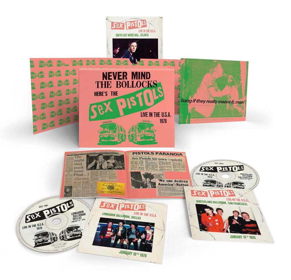 Sex Pistols ‘live In The Usa 1978 Album Is Coming Best Classic Bands