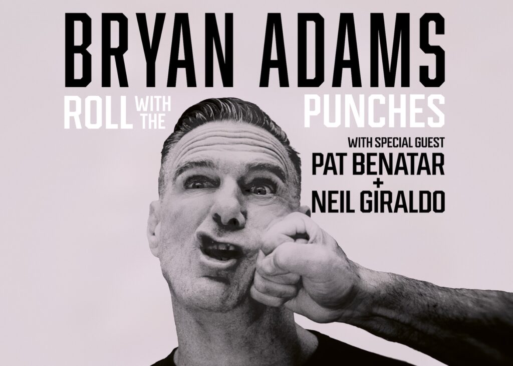 Bryan Adams Sets 2025 Tour With Special Guests Pat Benatar & Neil ...