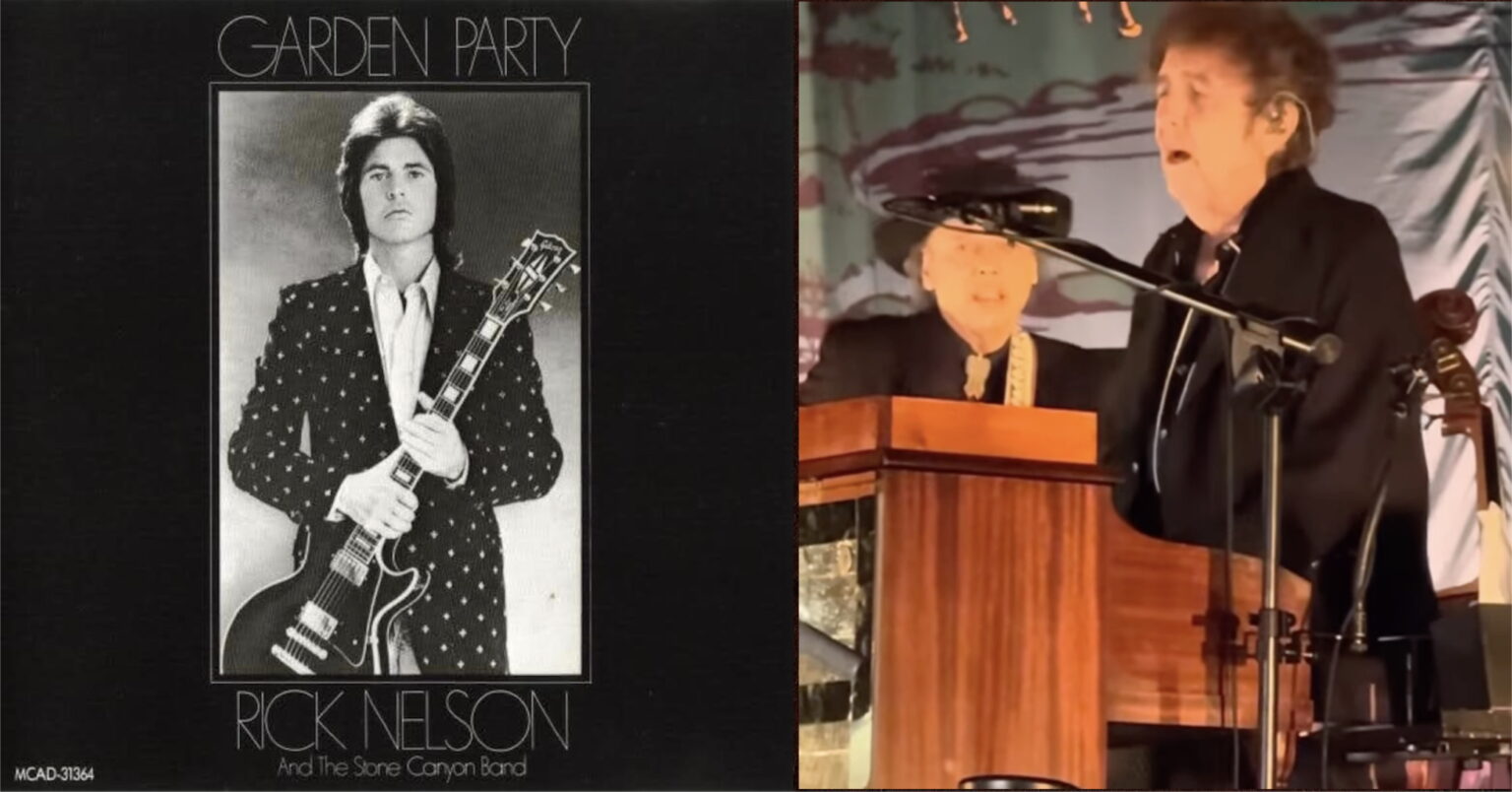 Why Bob Dylan Covered the Rick Nelson Hit ‘Garden Party’ | Best Classic ...