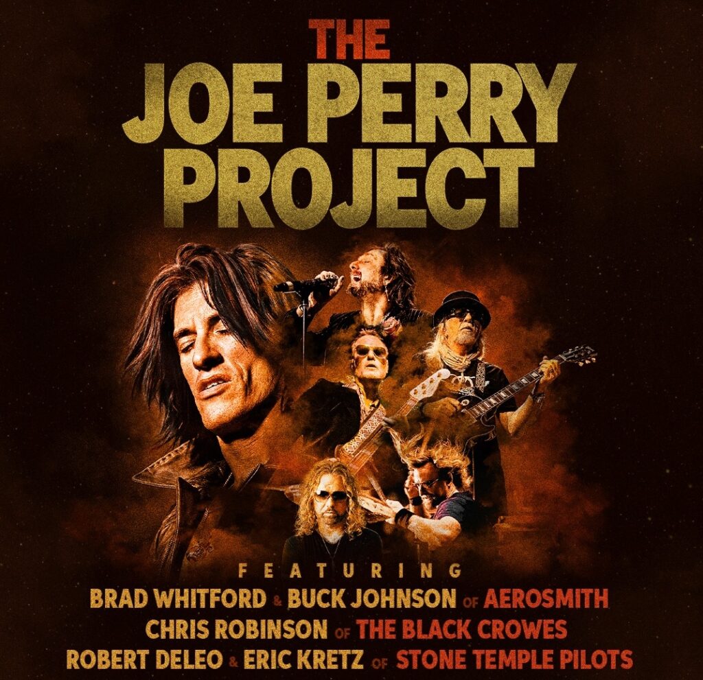 Joe Perry Sets 2025 Tour With Members of Aerosmith, Black Crowes, STP ...