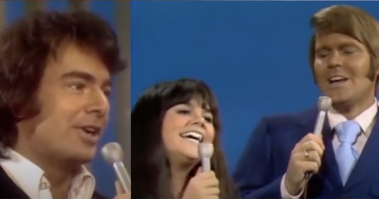 Trio: Diamond, Ronstadt, Campbell Sing Medley of Neil’s Hits | Best ...