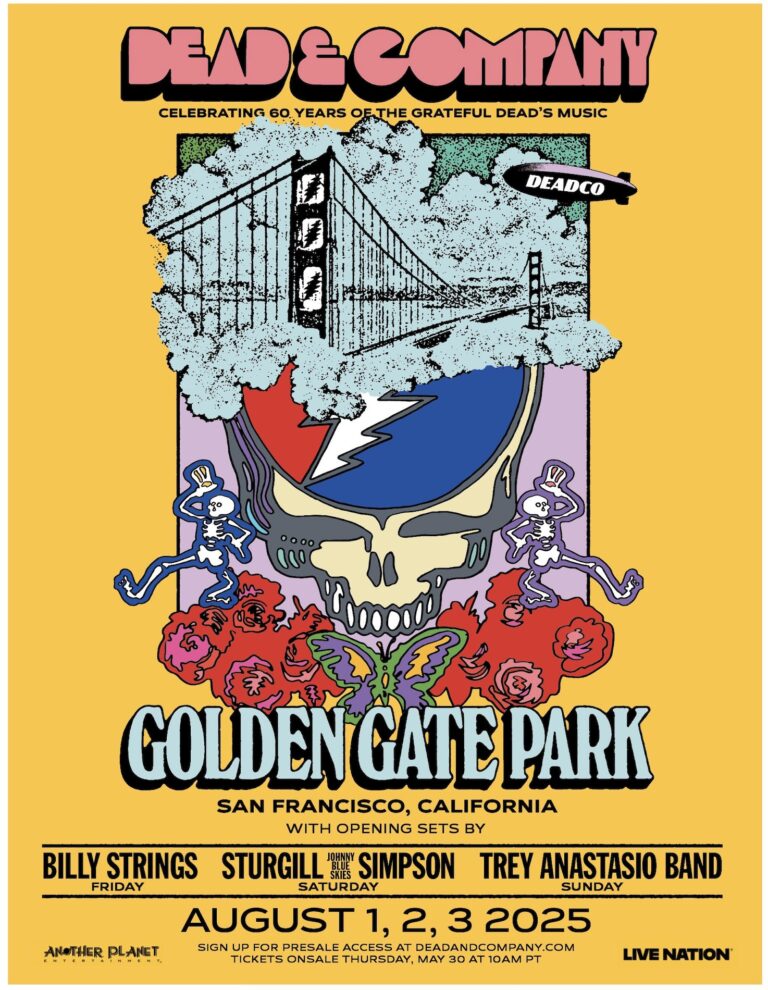 Fans at Dead & Company Golden Gate Park Concerts Invited to Celebrate ...