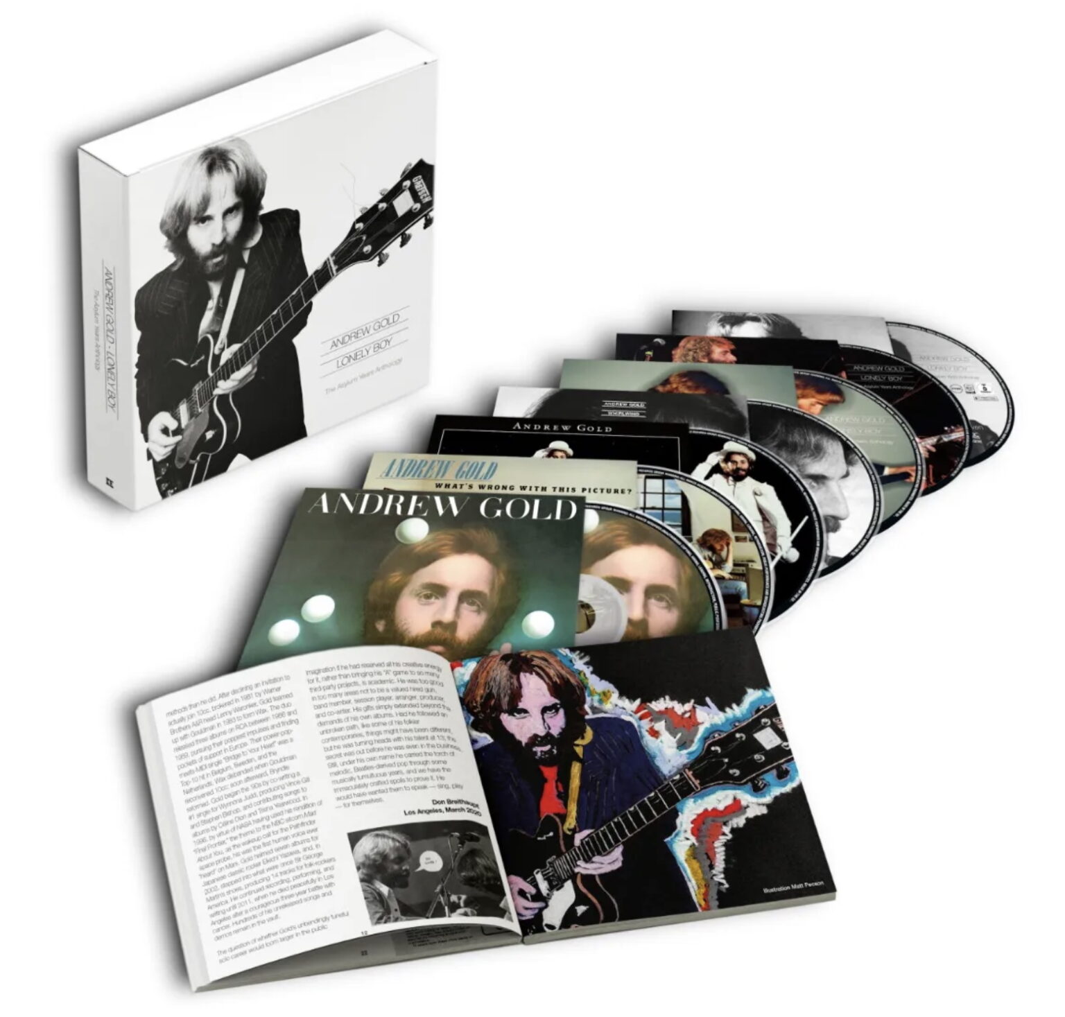 Andrew Gold Celebrated With Box Set, ‘Lonely Boy – The Asylum Years ...