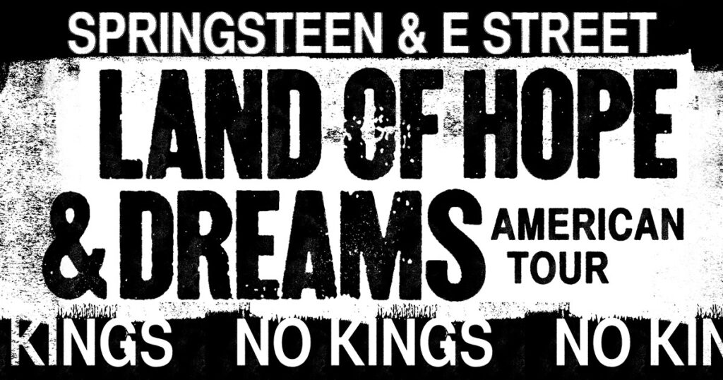 Bruce Springsteen Sets 2026 'Land of Hopes and Dreams' Tour With E ...
