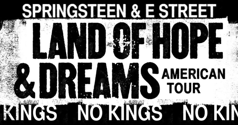 Bruce Springsteen Sets 2026 'Land of Hopes and Dreams' Tour With E ...